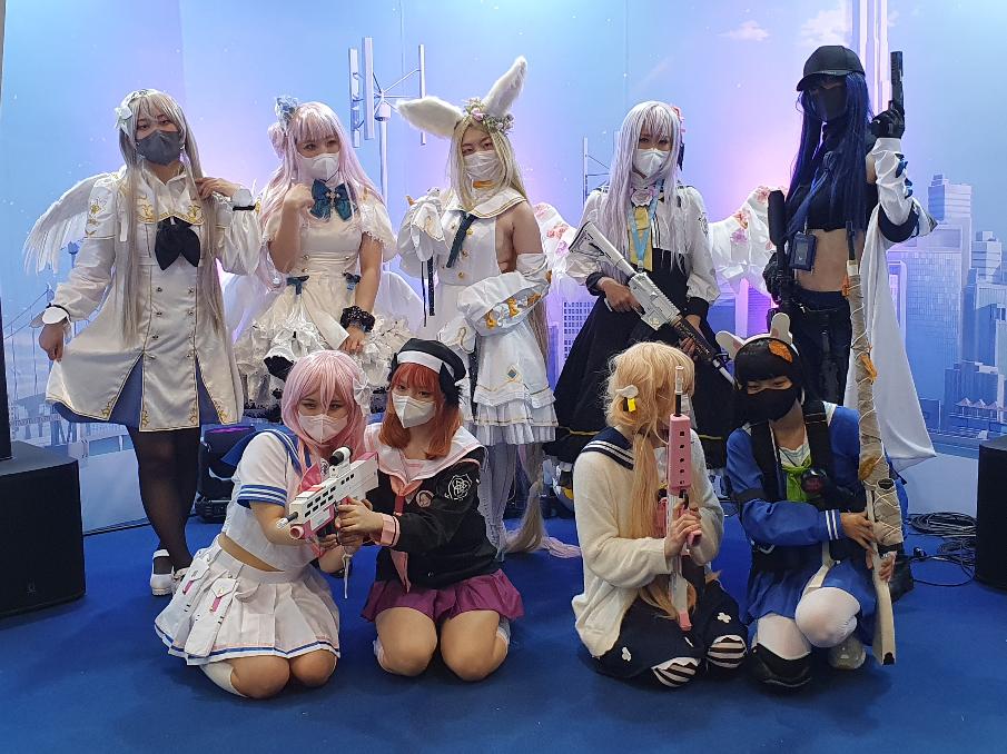 AGF 2022 블루 아카이브 부스 방문 후기!!