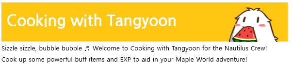 12 Cooking with Tangyoon