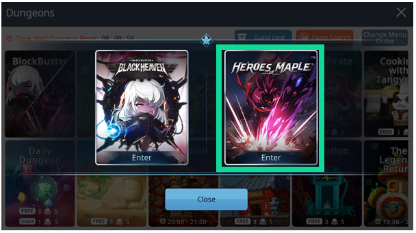 22 Block Buster – Heroes of Maple