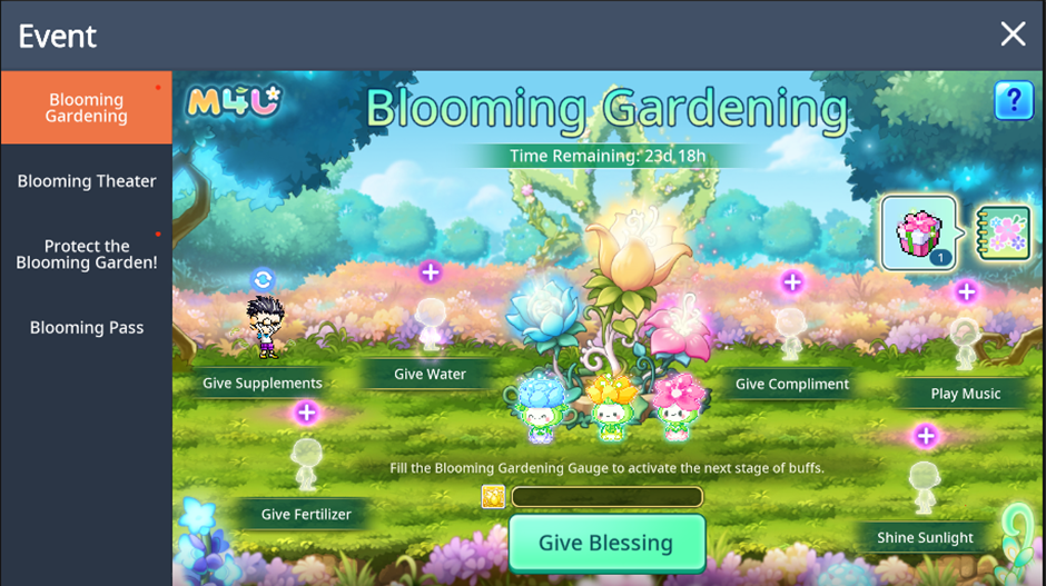 🌷 M4U Blooming Forest Events 🌹