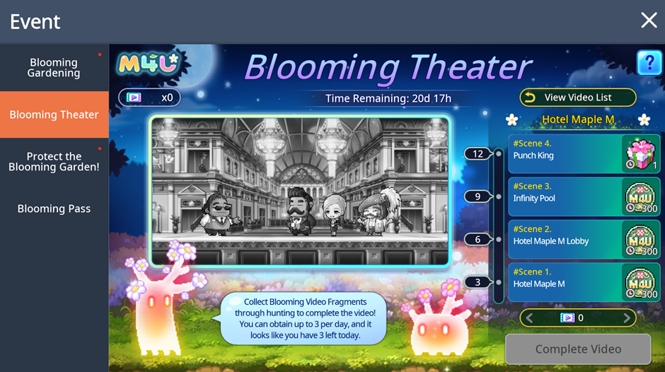 🌷 M4U Blooming Forest Events 🌹