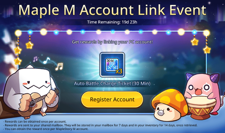 💖 Maple M Account Link Event
