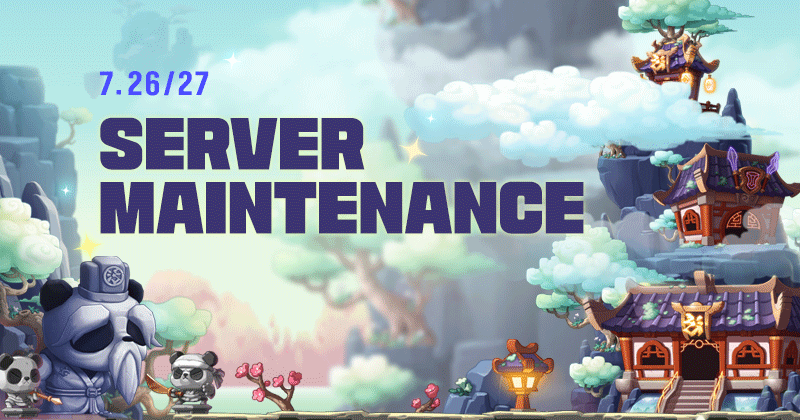 📌 07.26/27 Server Maintenance (Completed)