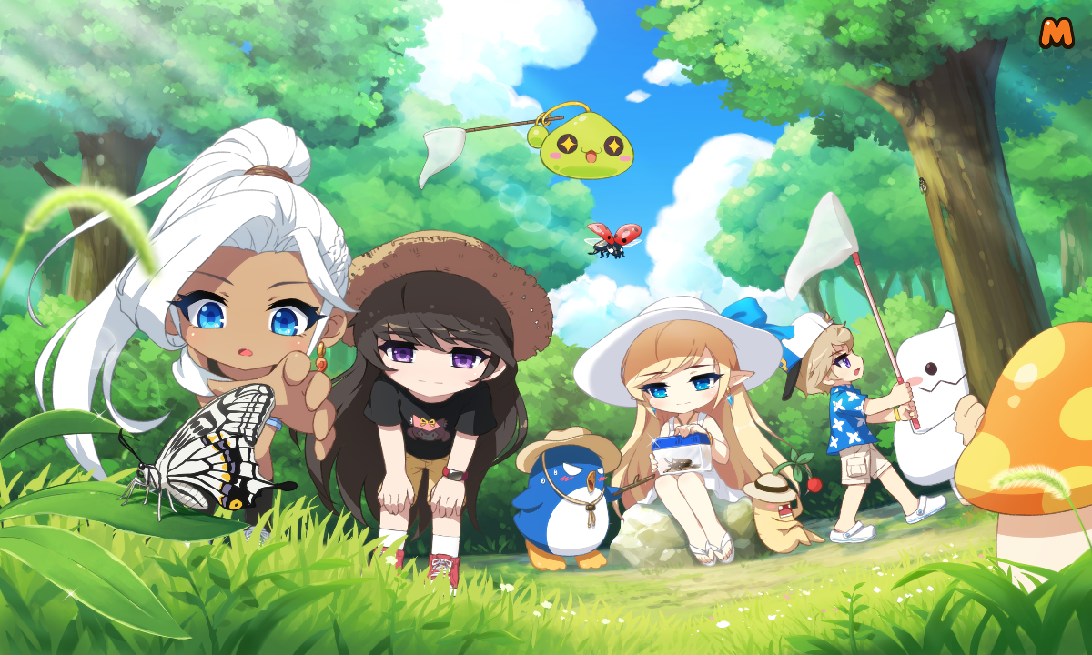 [รูปวอลเปเปอร์มือถือและเดสก์ท็อป] MapleStory M ฤดูร้อน 2023