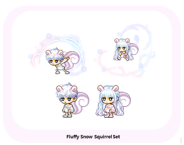 Royal Style ครั้งที่ 68 💗 Fluffy Snow Squirrel Set & Royal Style Package 💗