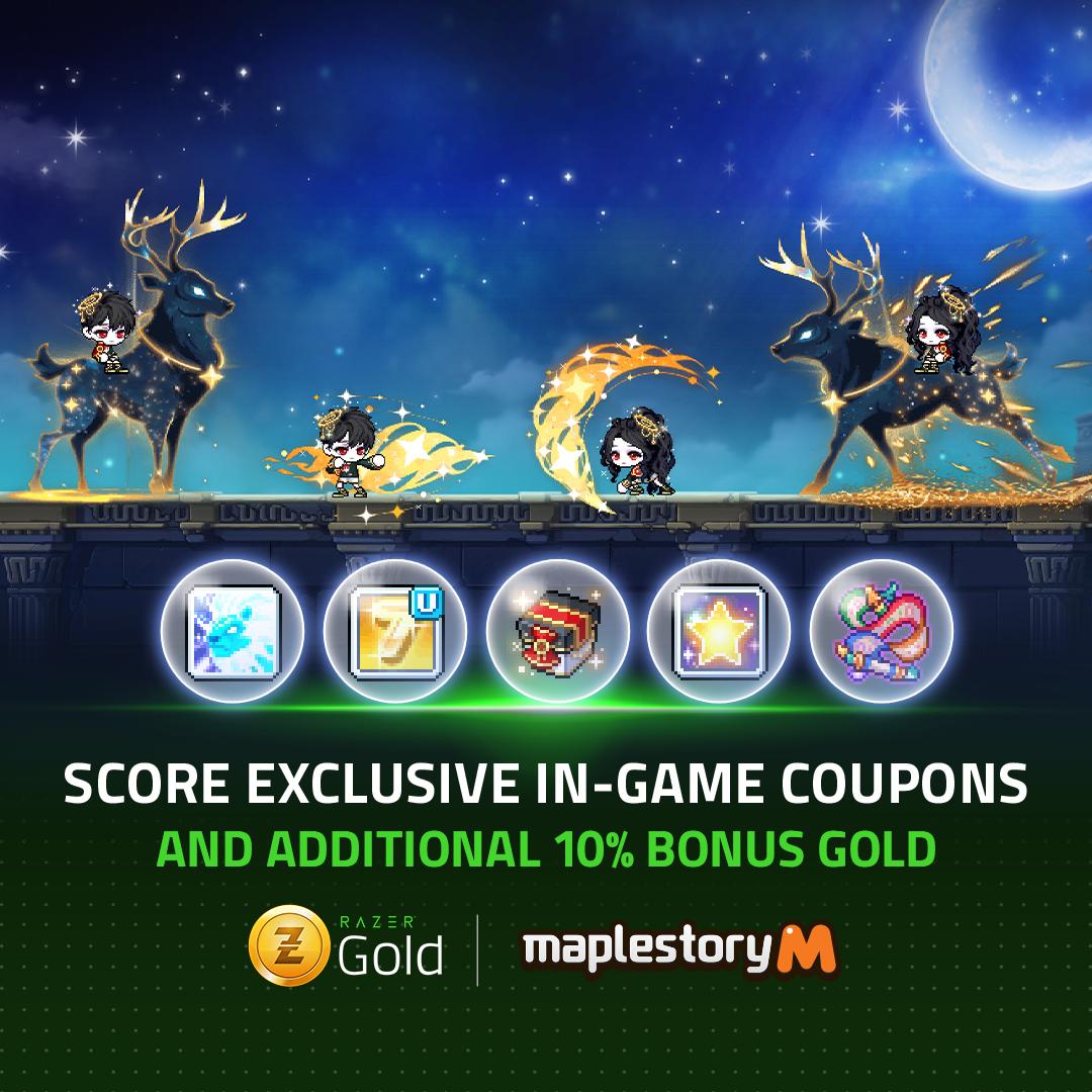 ข้อเสนอ Razer Gold :: กิจกรรมโปรโมชั่น MapleStory M แต้มรางวัล ...