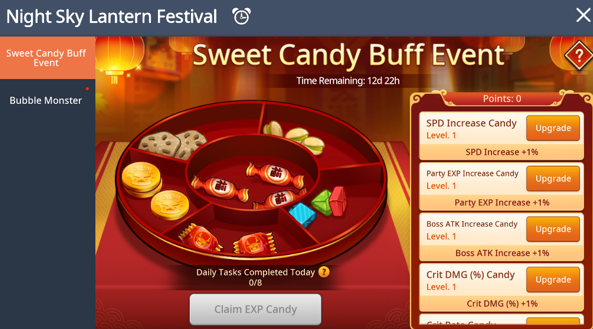 🍬 Sweet Candy Buff Event 🍭