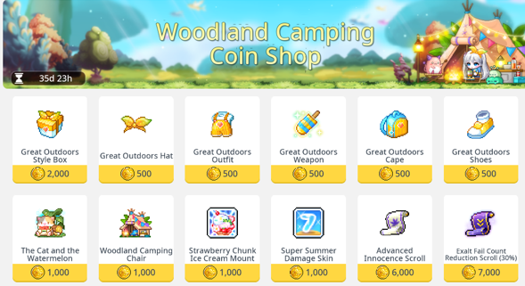 Woodland Camping Events! 🏕️