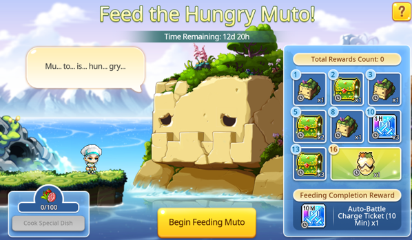 🍖 Feed the Hungry Muto!