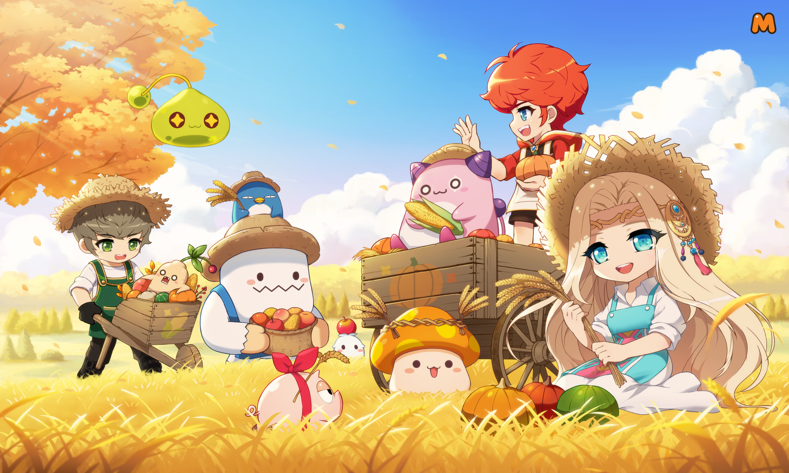 [Desktop & Mobile Wallpaper Images] MapleStory M's 2024 Fall