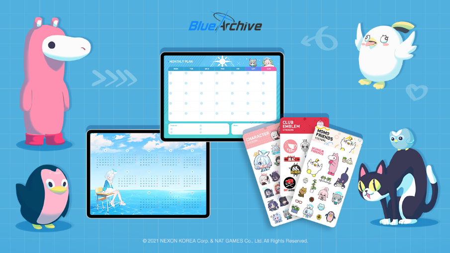 Blue Archive Digital Merch Shop