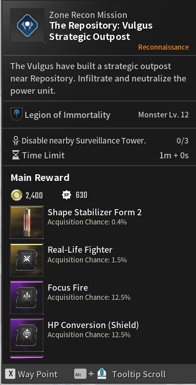 Avant-poste stratégique vulgus