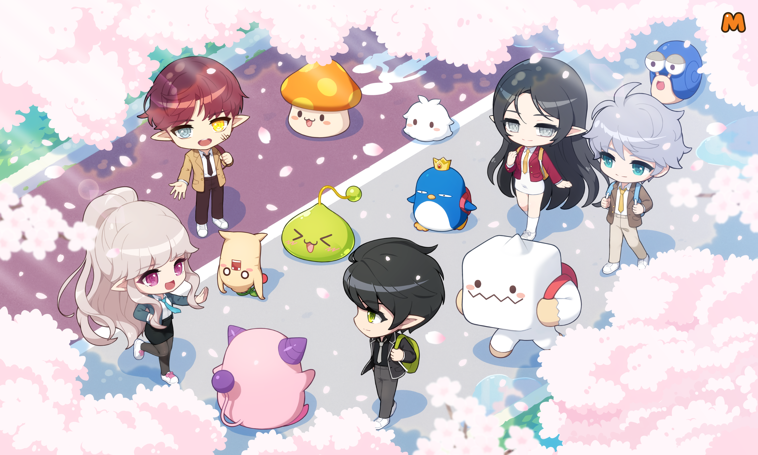 [Desktop & Mobile Wallpaper Images] MapleStory M's 2025 Spring