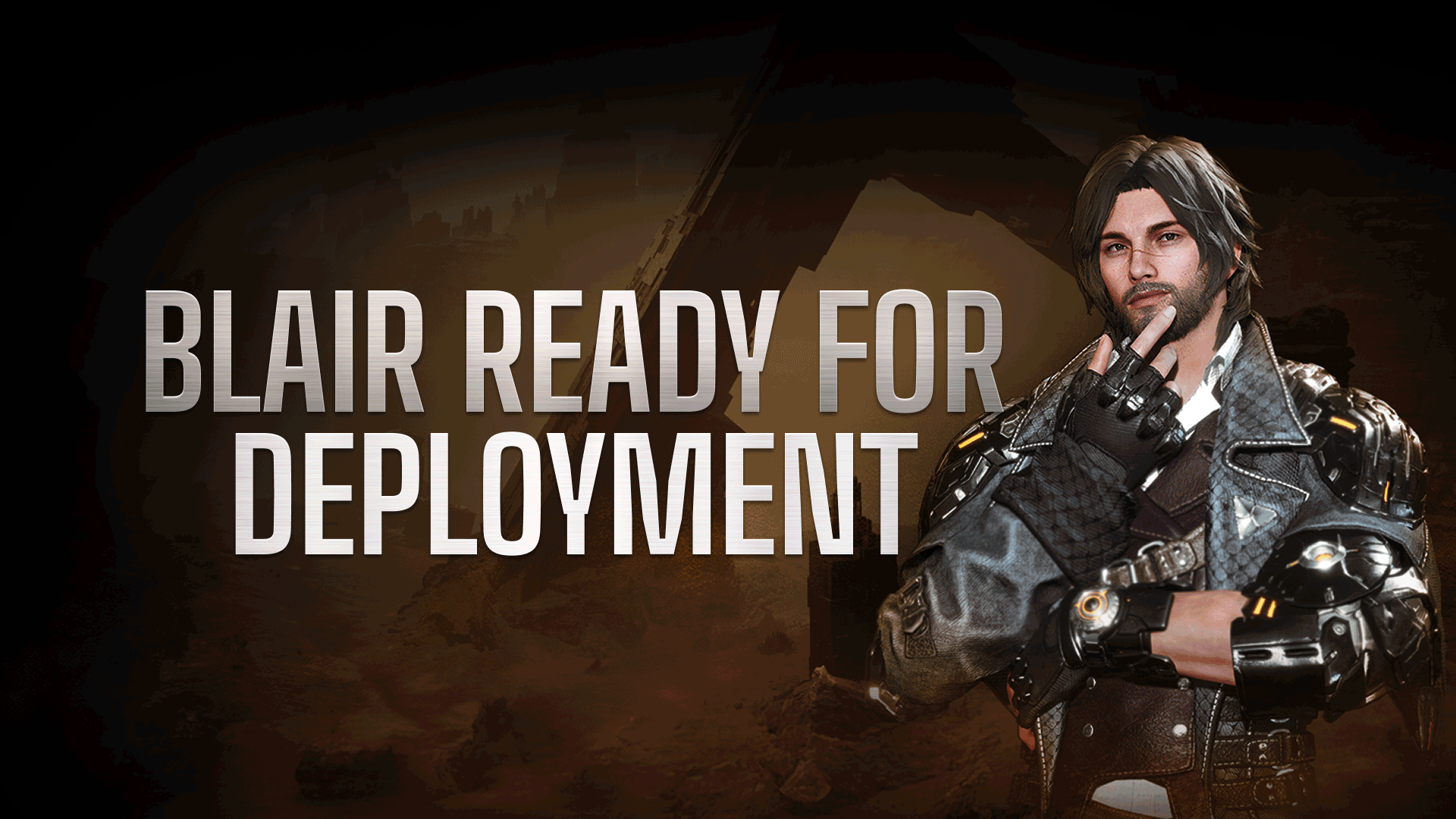 (In-game) Blair Ready for Deployment Event Notice