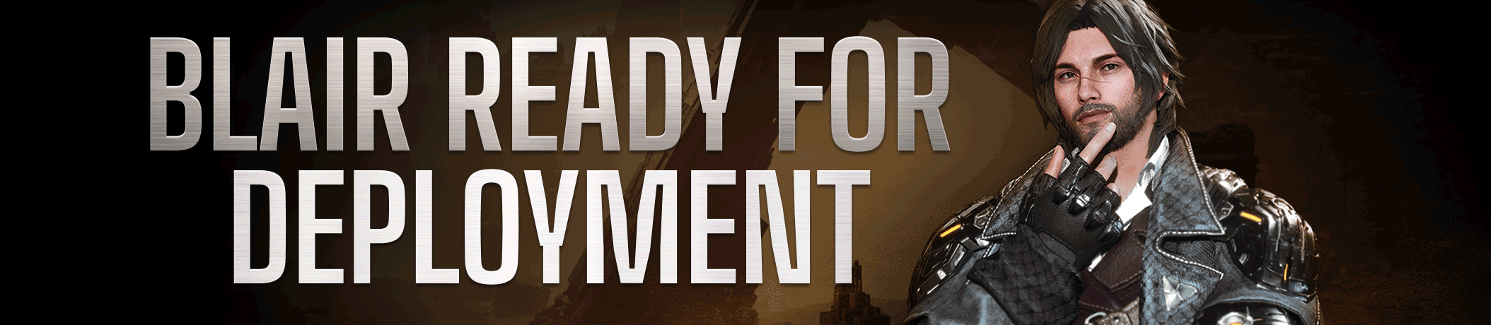 (In-game) Blair Ready for Deployment Event Notice