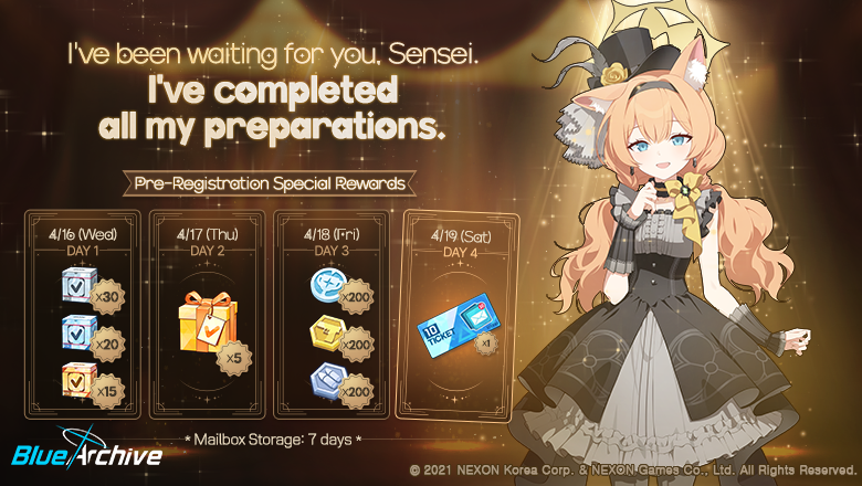 Special ‘Serenade Promenade’ Pre-Registration Rewards