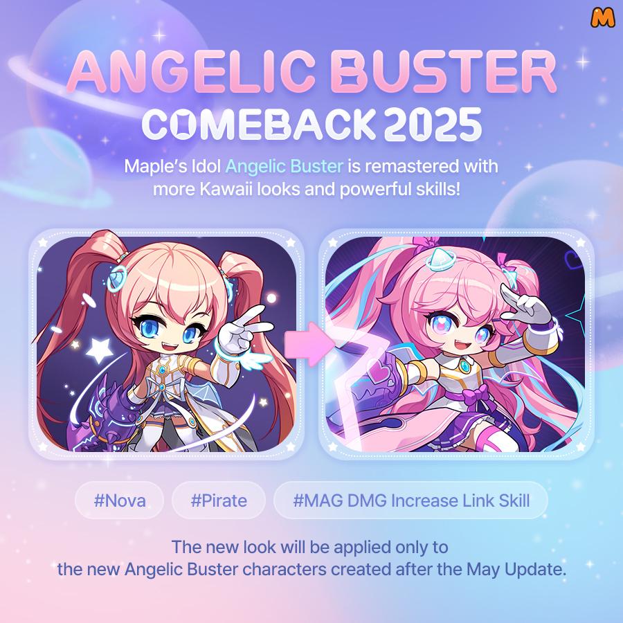 2025 May Update Preview (Angelic Buster, Expedition and Guild Improvements)