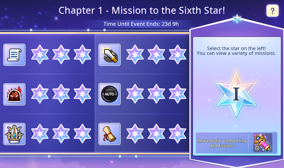 🌟⭐⭐ The Sixth Star ⭐⭐⭐