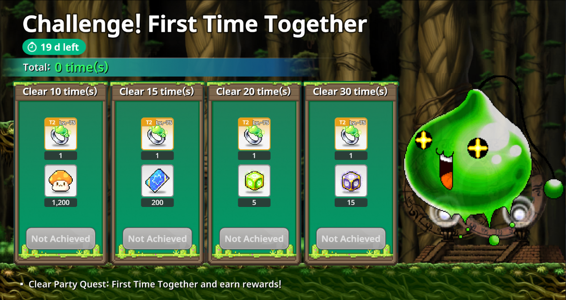 [Event] Challenge! Party Quest - First Time Together💍
